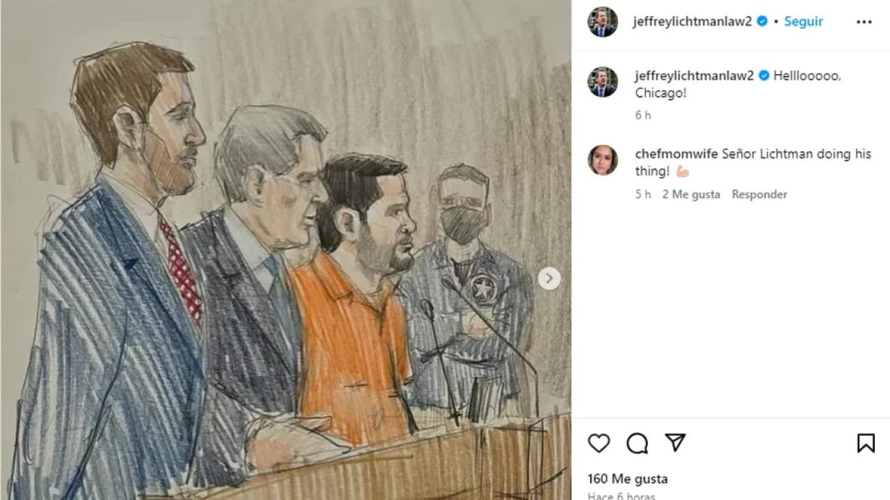 Difunden boceto de Joaquín Guzmán López durante audiencia en EE.UU ...