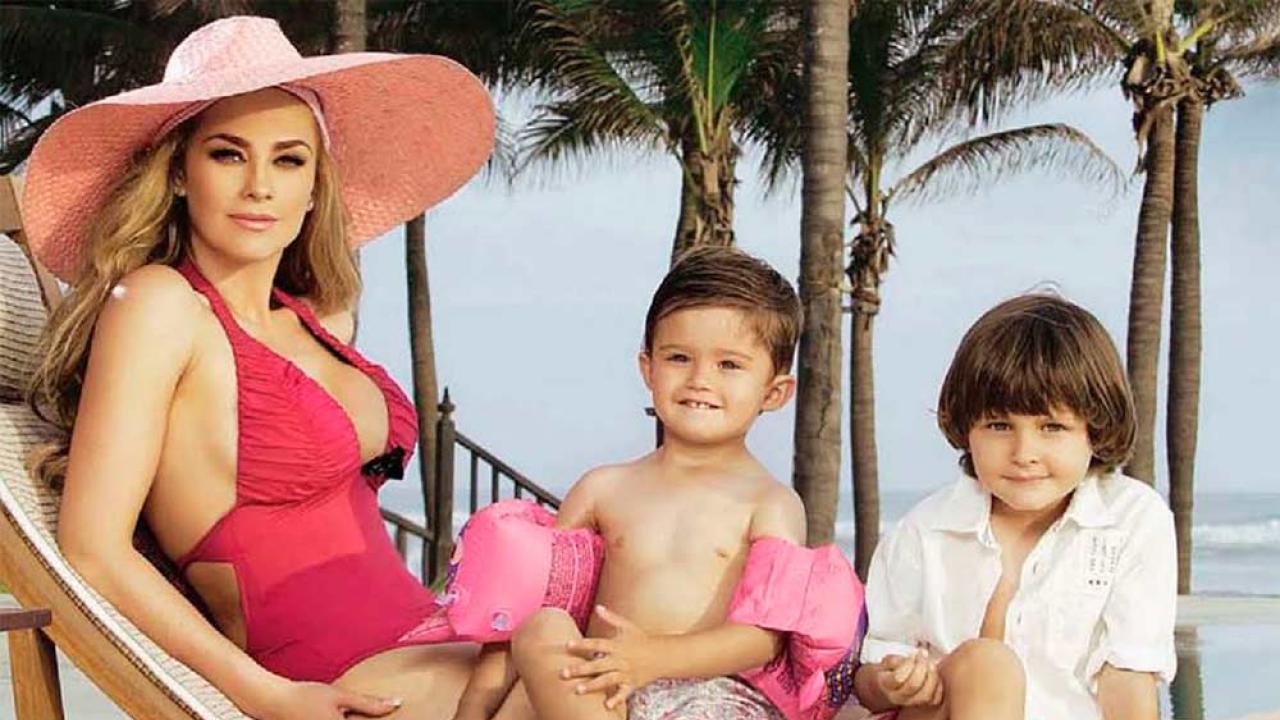 Aracely Arámbula revela que Luis Miguel volvió a ver a sus hijos Miguel y Daniel luego de años ...