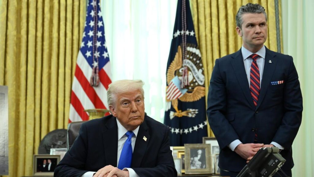Donald Trump restó relevancia al caso Signal y mostró su apoyo a ...