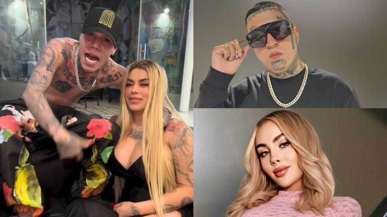 Santa Fe Klan presenta a Mona Rodríguez como su nueva pareja - Magnopost