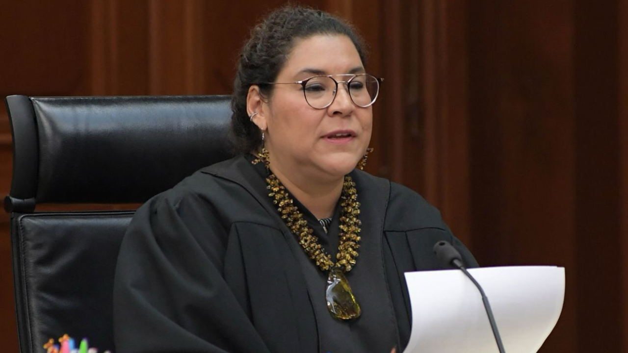 Lenia Batres, ministra en funciones, participa como candidata en el ...